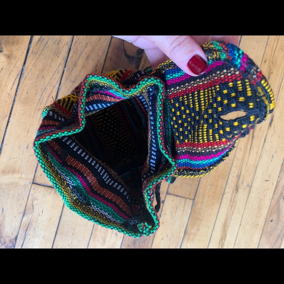 Bags | Mexican Woven Mini Backpack | Poshmark